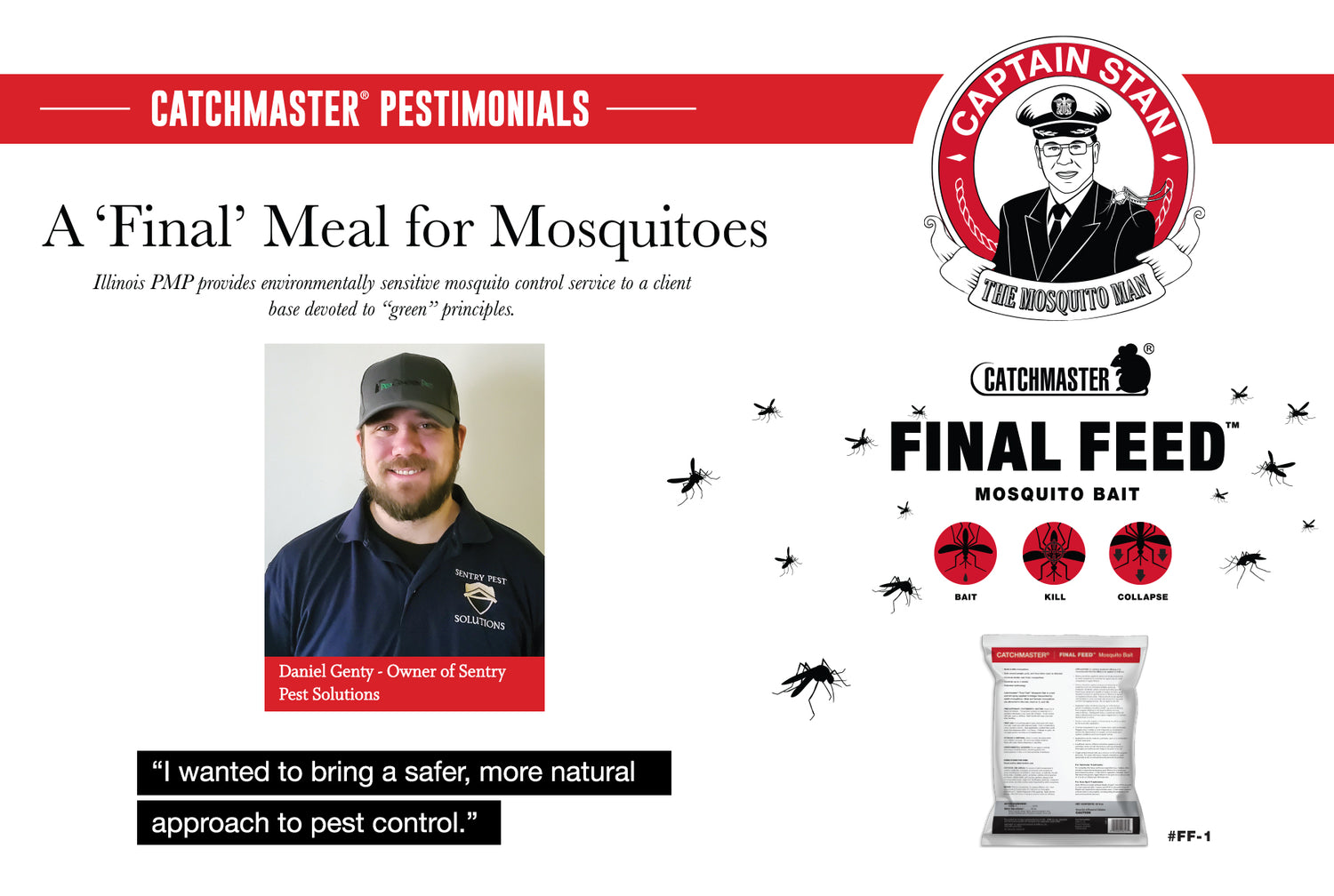 Catchmaster Pestimonial - Sentry Pest Solutions – CatchmasterPRO