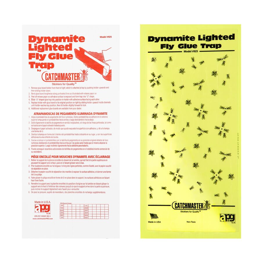 Dynamite Fly Glue Boards, 150-Count – CatchmasterPRO
